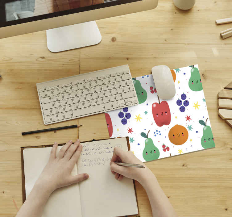 Colored fruits original mouse mat - TenStickers