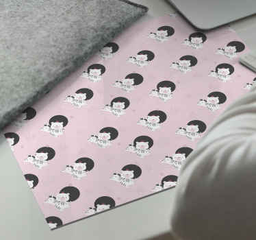 Tapetes de rato com texturas e padrões Padrão de arco-íris de out ...