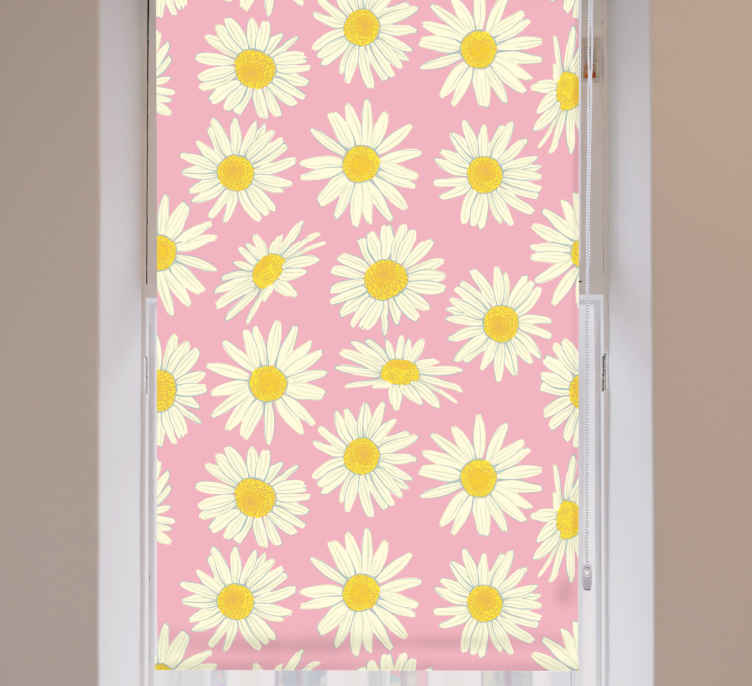 Daisy Pattern Bloom blind flowers