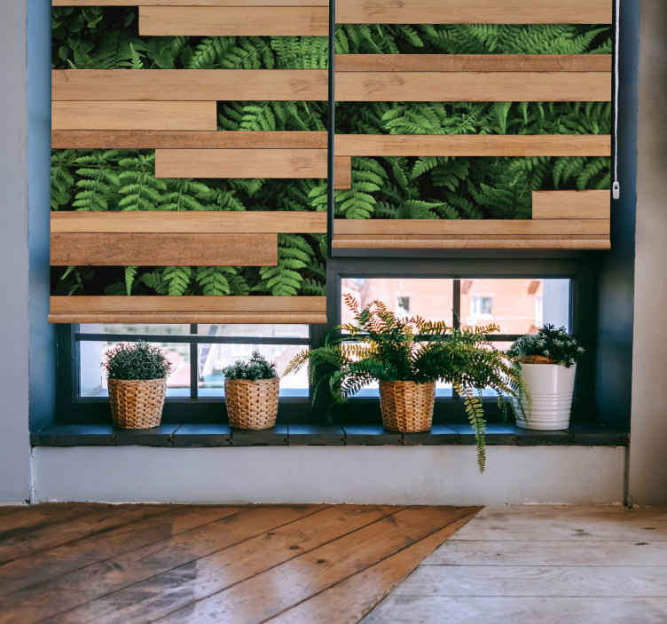 Lush Greenery Overlay blind trees