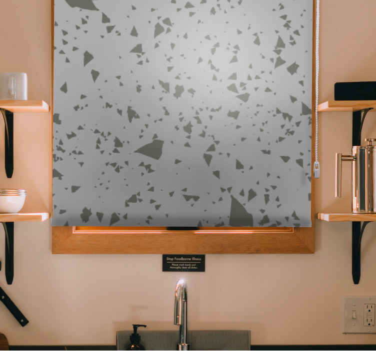 Geometric Fragment Patterns pattern roller blind