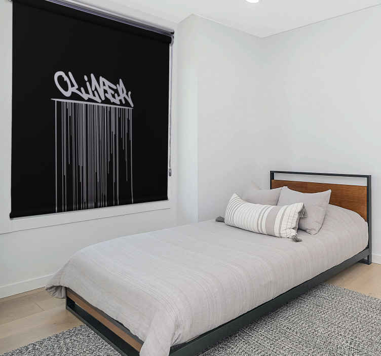 Personalized graffiti Personalized blind - TenStickers