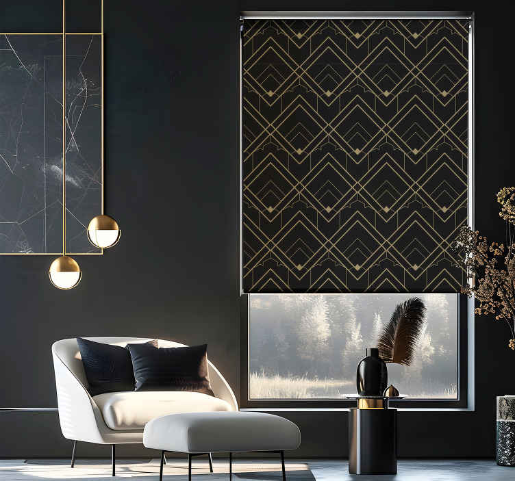 Vectorial pattern elegant blind