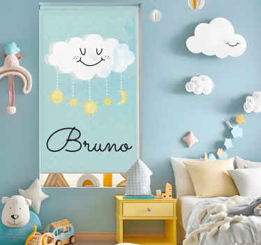 Stunning Cloud Roller Blinds - TenStickers