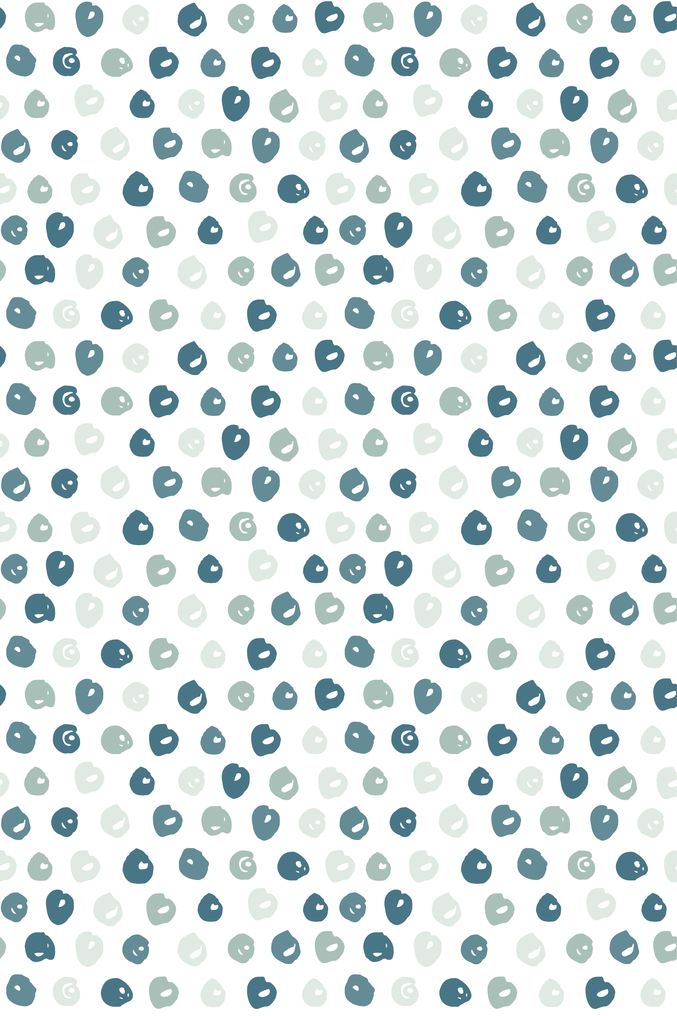 Playful Dots Pattern pattern roller blind