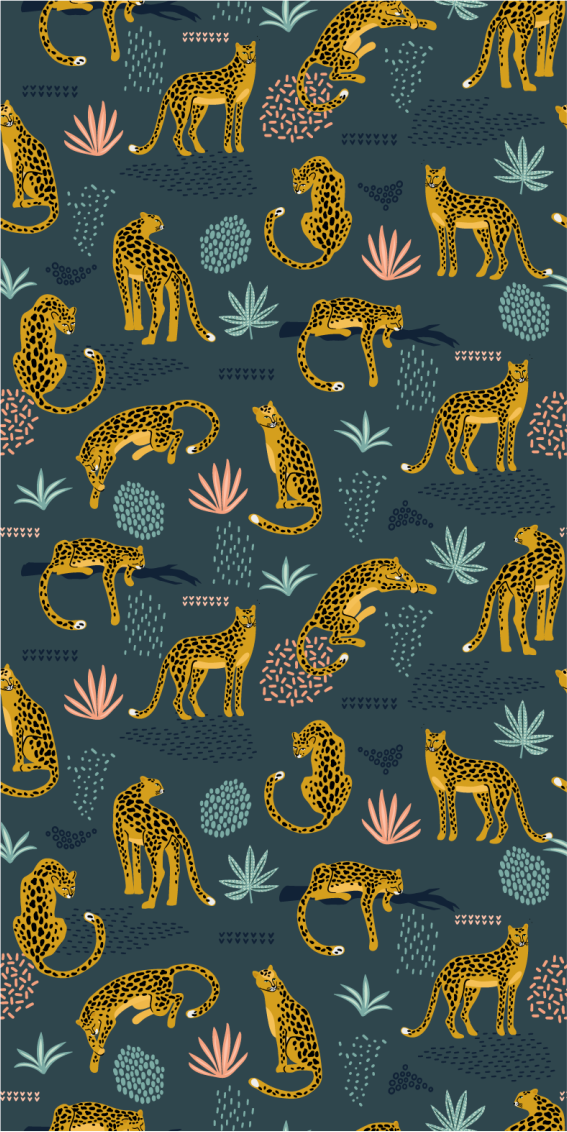 Leopard Jungle Print animal blind