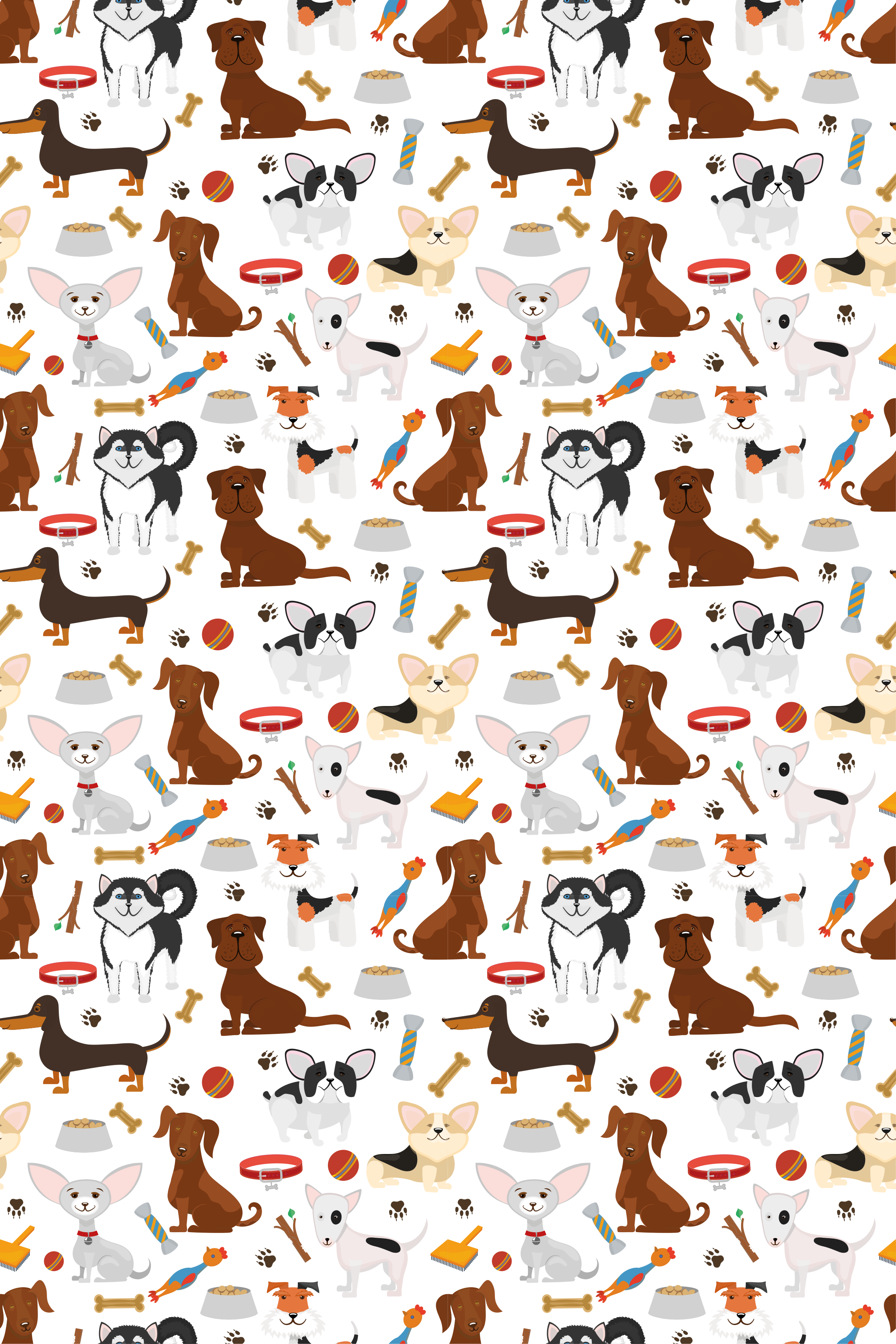 Store enrouleur animaux modèles de chiens mignons