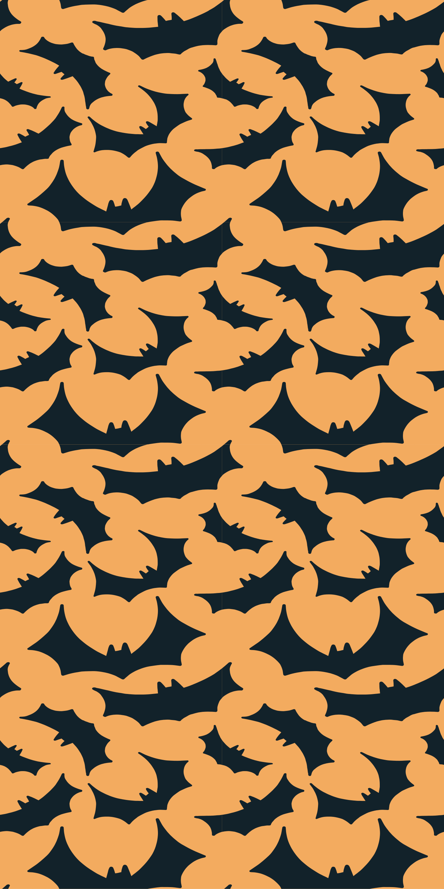 Bat Silhouette Pattern animals blind