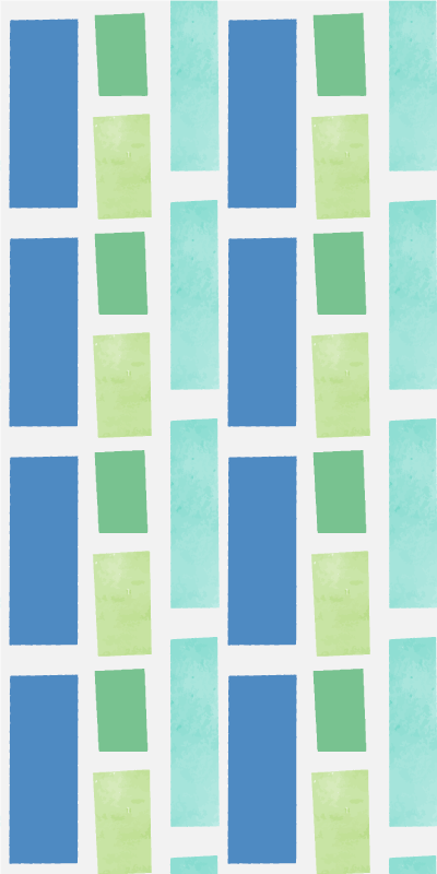 Geometric Block Pattern textured roller blind