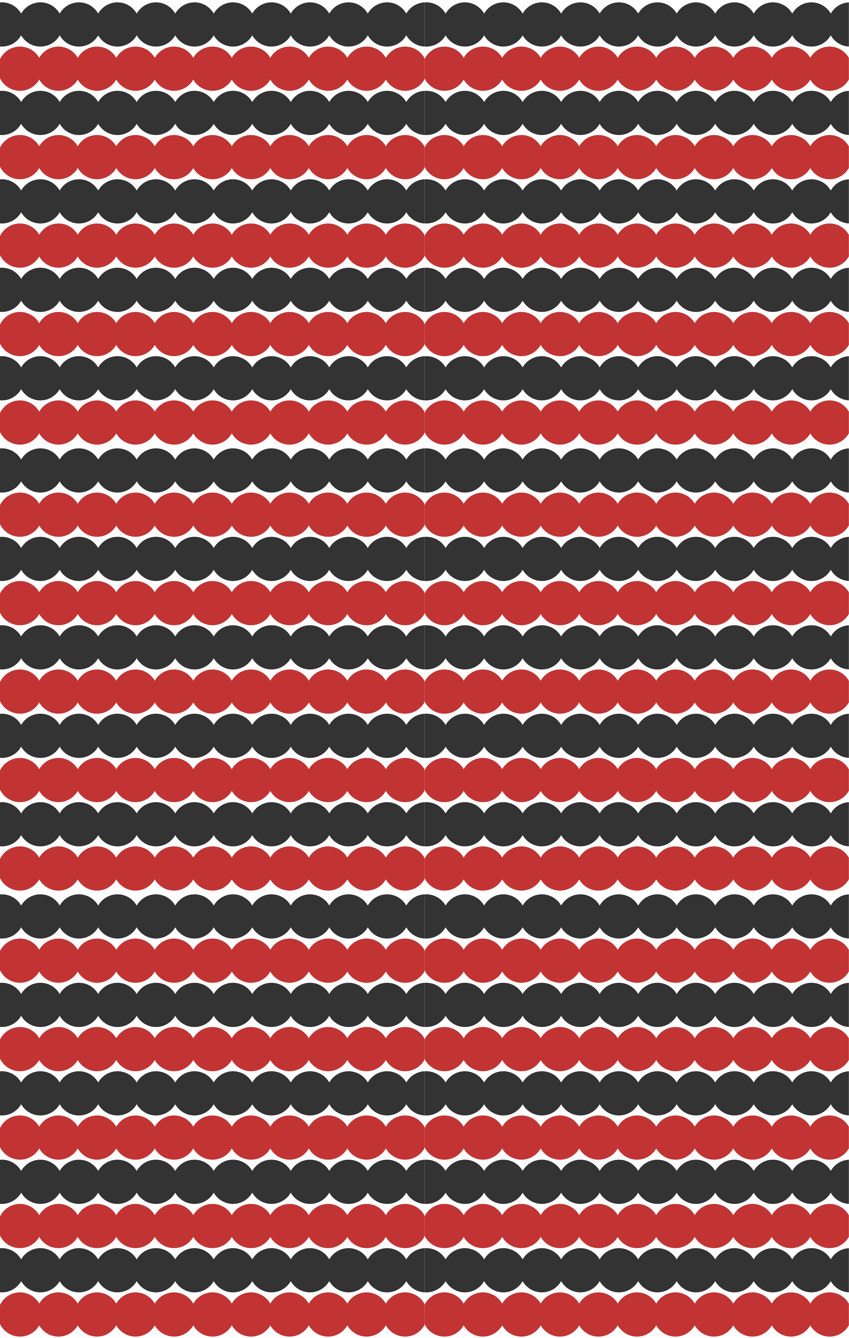 Toile fenêtre textures et motifs formes rouges et noires