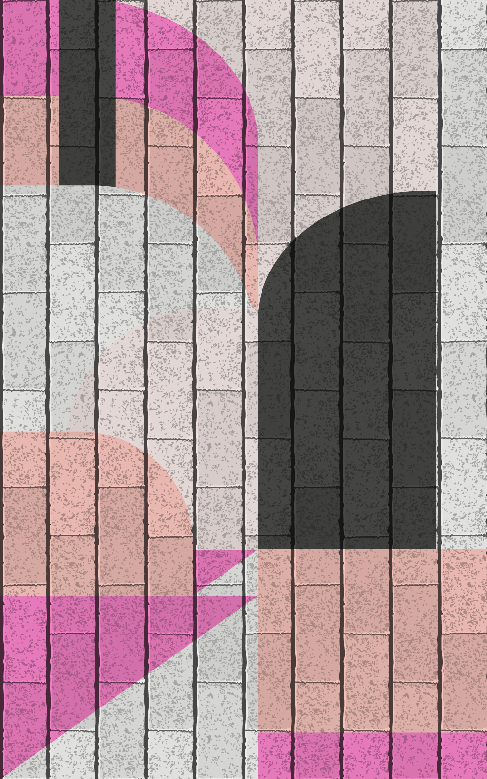 Geometric Architecture Pattern modern blind