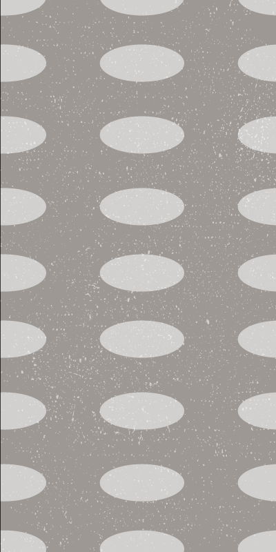 Oval pattern roller blind