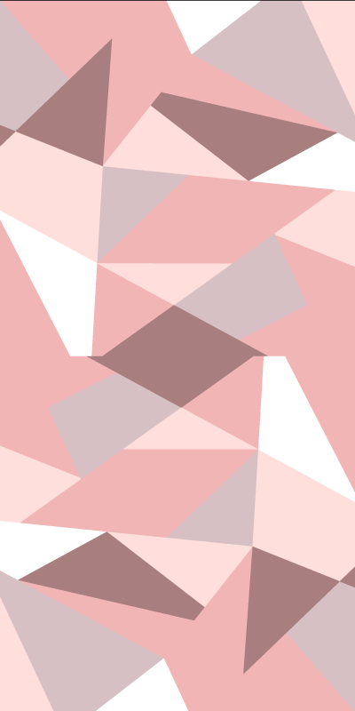 Abstract Geometric Shapes pattern roller blind