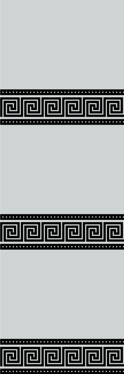 Geometric black patterns elegant blind