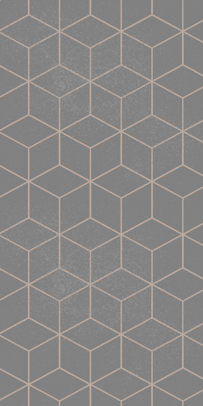 Geometric Grey Motif modern blind