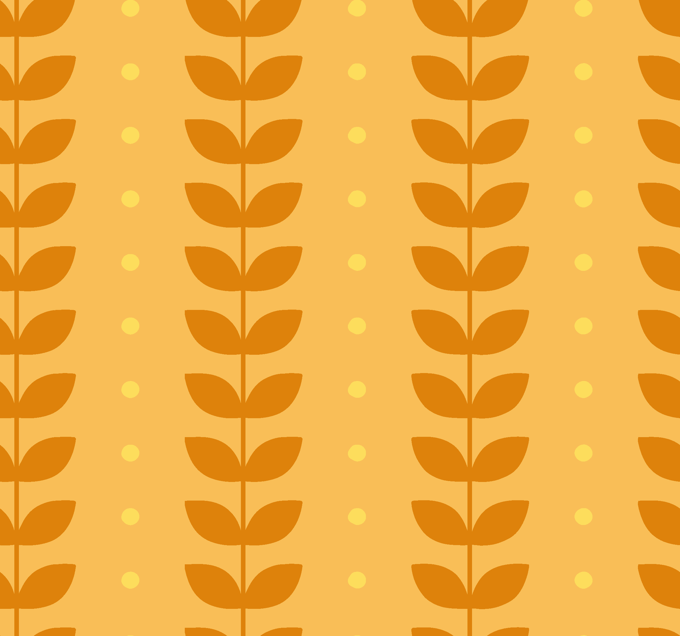 Leaf pattern Orange blind