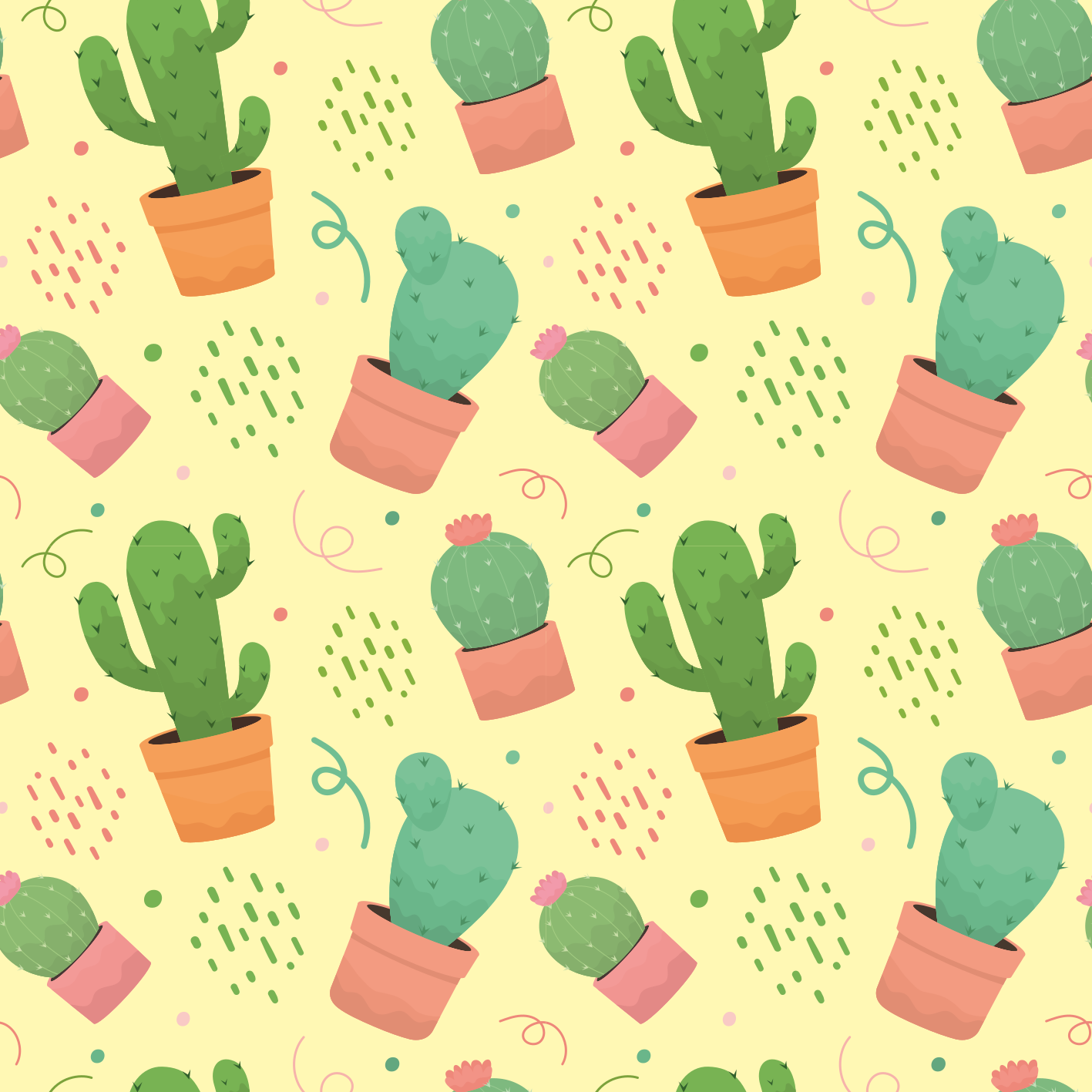 cactus pattern Childrens blind