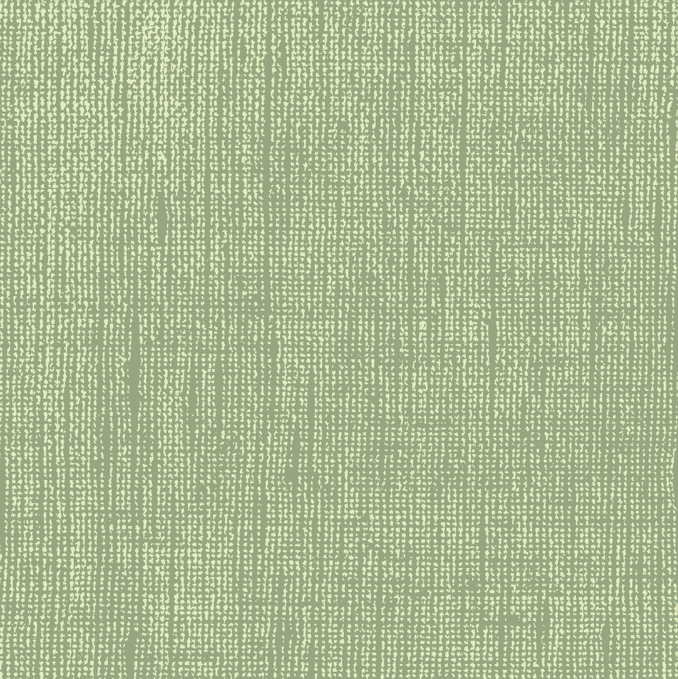 Linen effect green blind