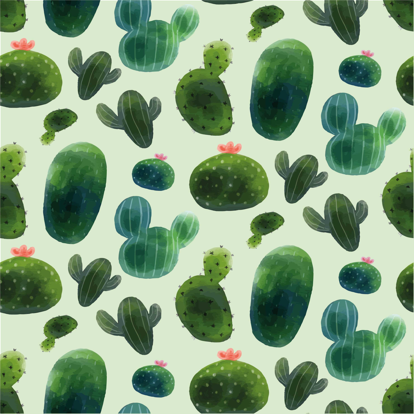 Desert pattern Cactus blind