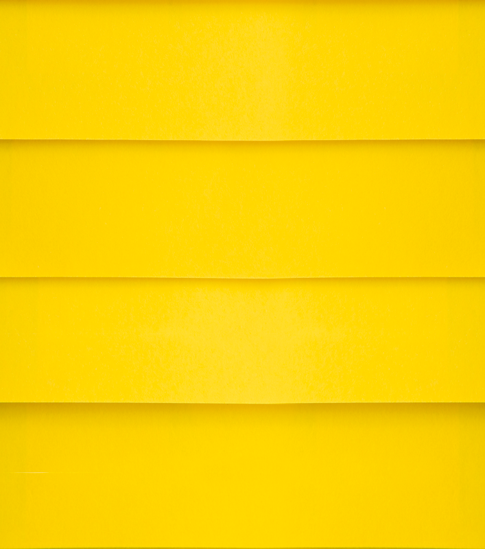 Dark shades with slats Yellow blind