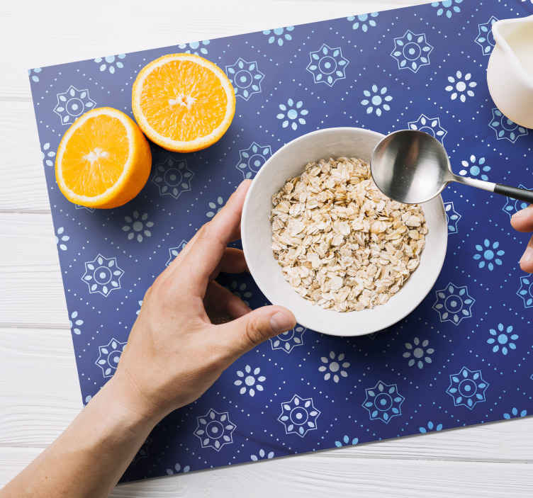 Kukka eri muotoja Alkuperäiset pöytätabletit - Tenstickers