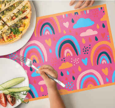 Superb placemats for kids - TenStickers