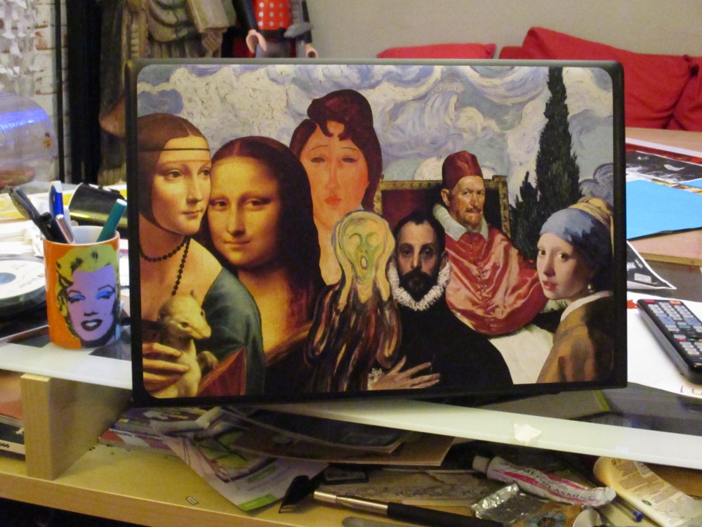 Imagini celebre laptop decal - TenStickers