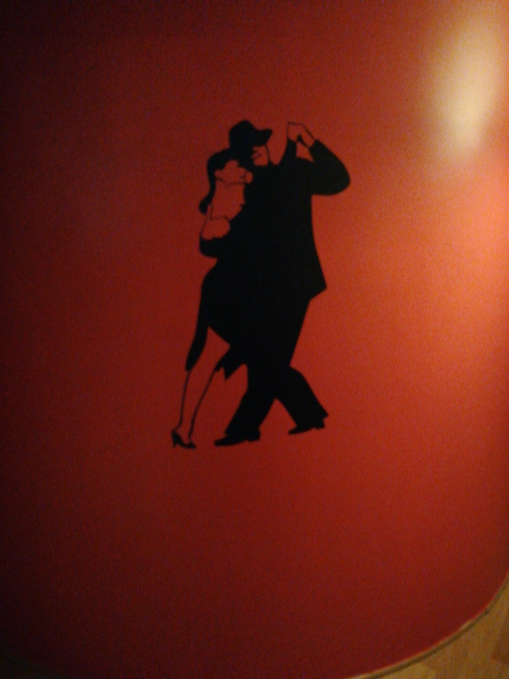 Tango Tanzpaar Aufkleber - TenStickers