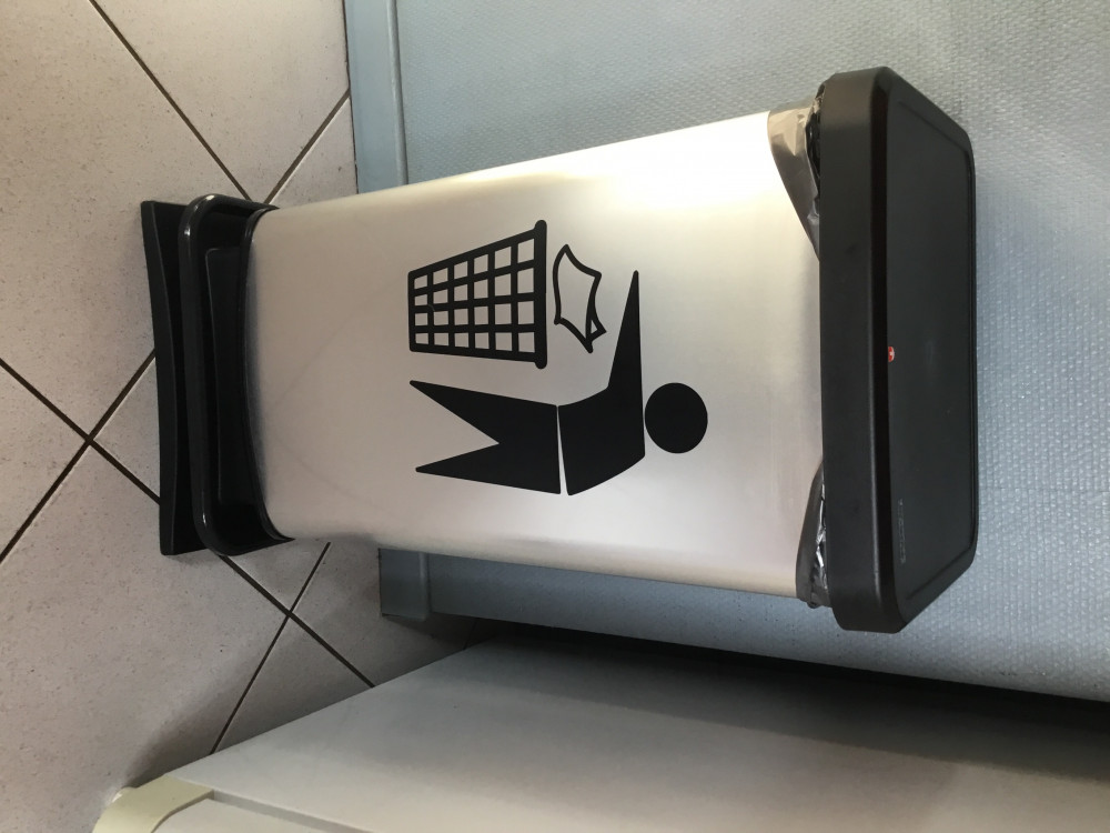 Restafval sticker - TenStickers