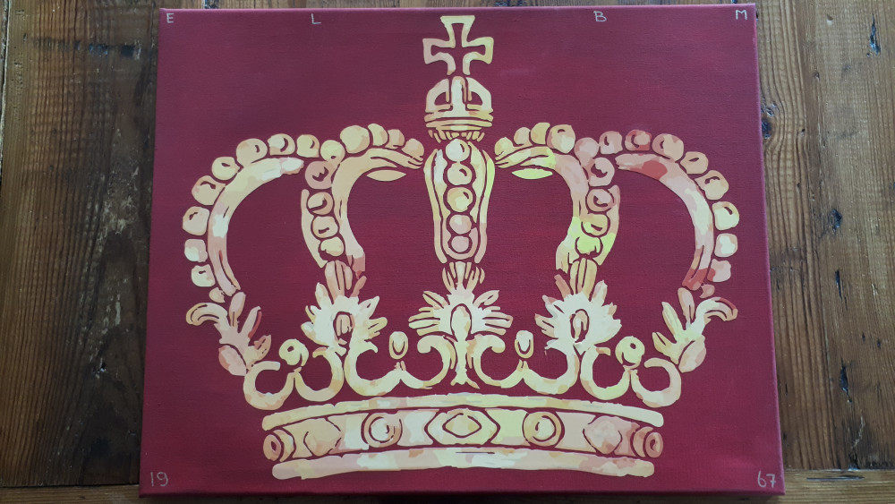 Krone Aufkleber - TenStickers