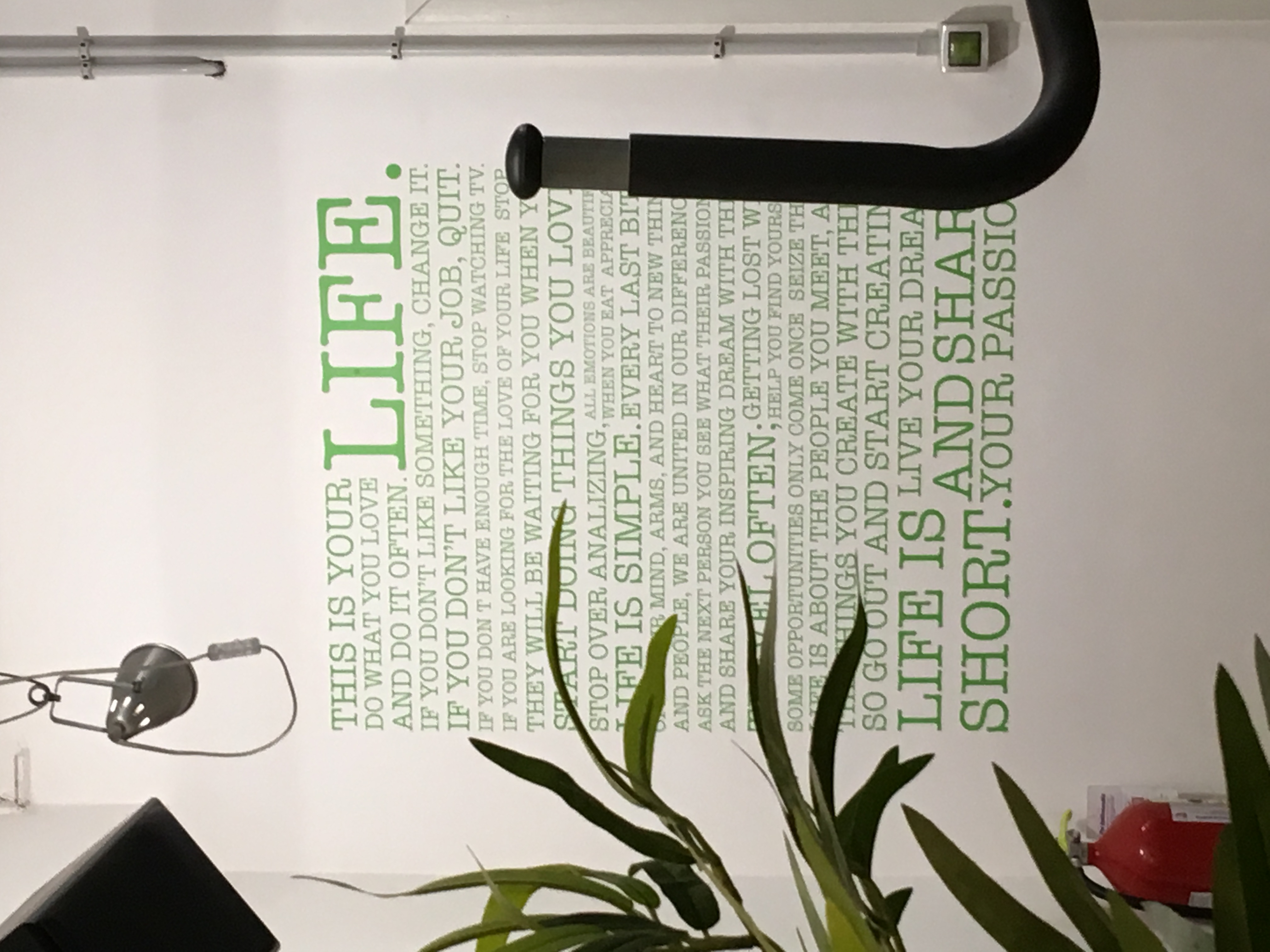 Lessons of Life Wall Sticker - TenStickers