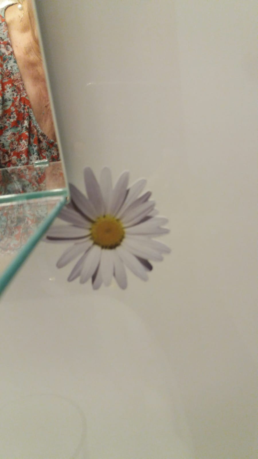 Sticker lichtschakelaar madeliefje - TenStickers