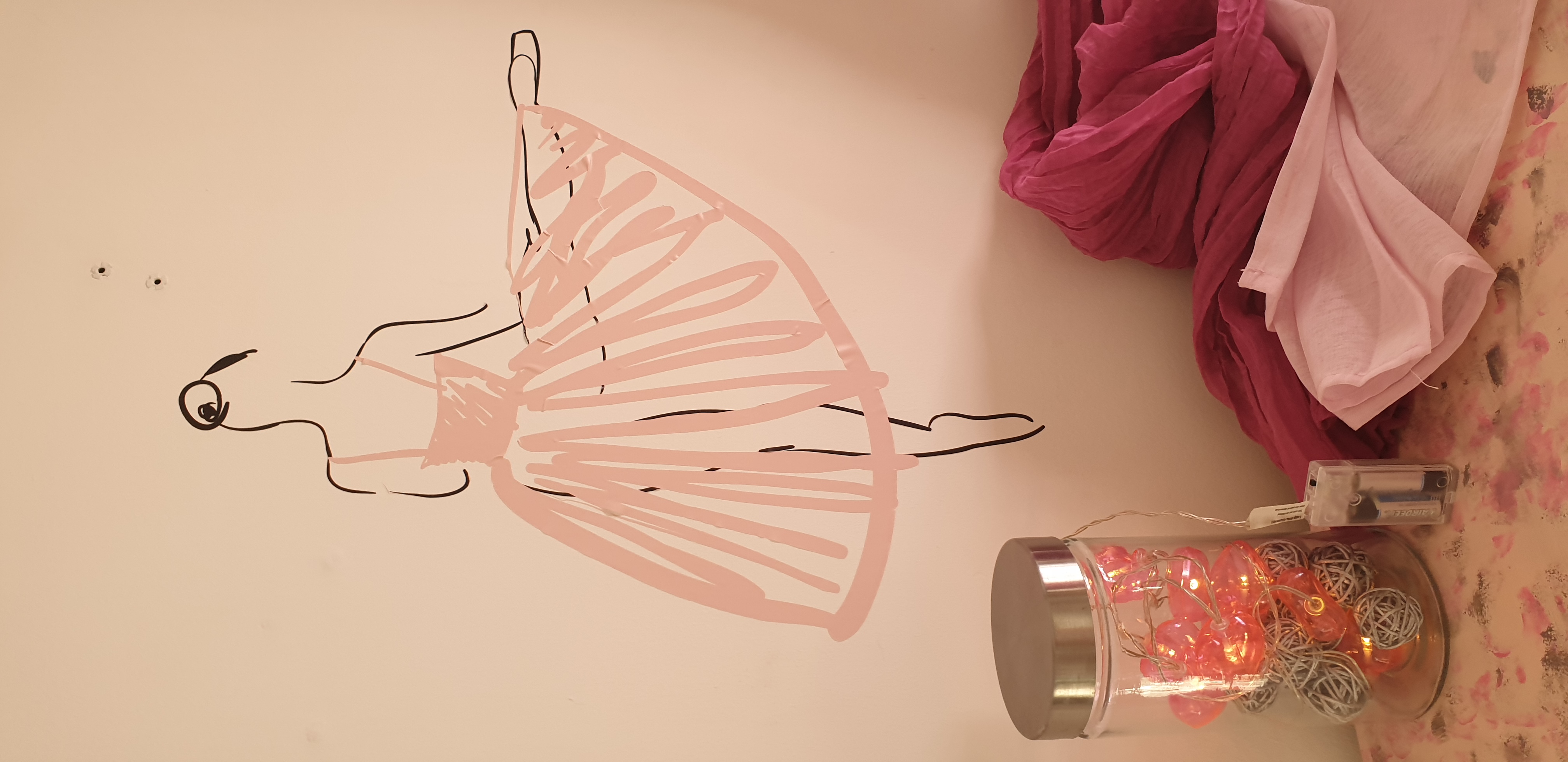 Dancer Rehearsing Sticker - TenStickers