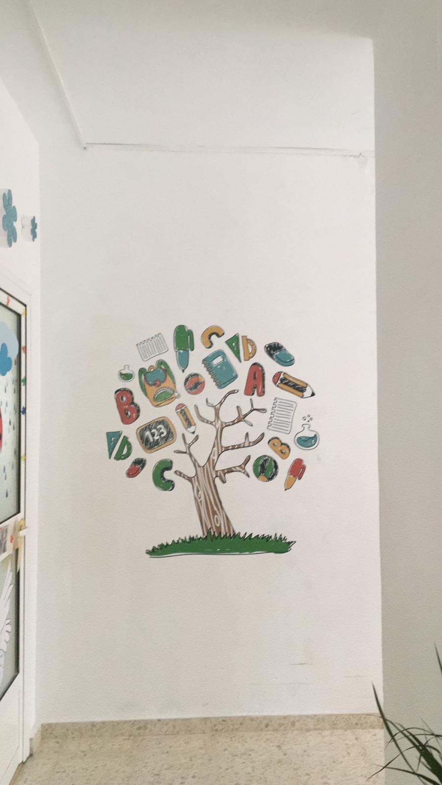Educational Tree Wall Sticker for Schools - TenStickers