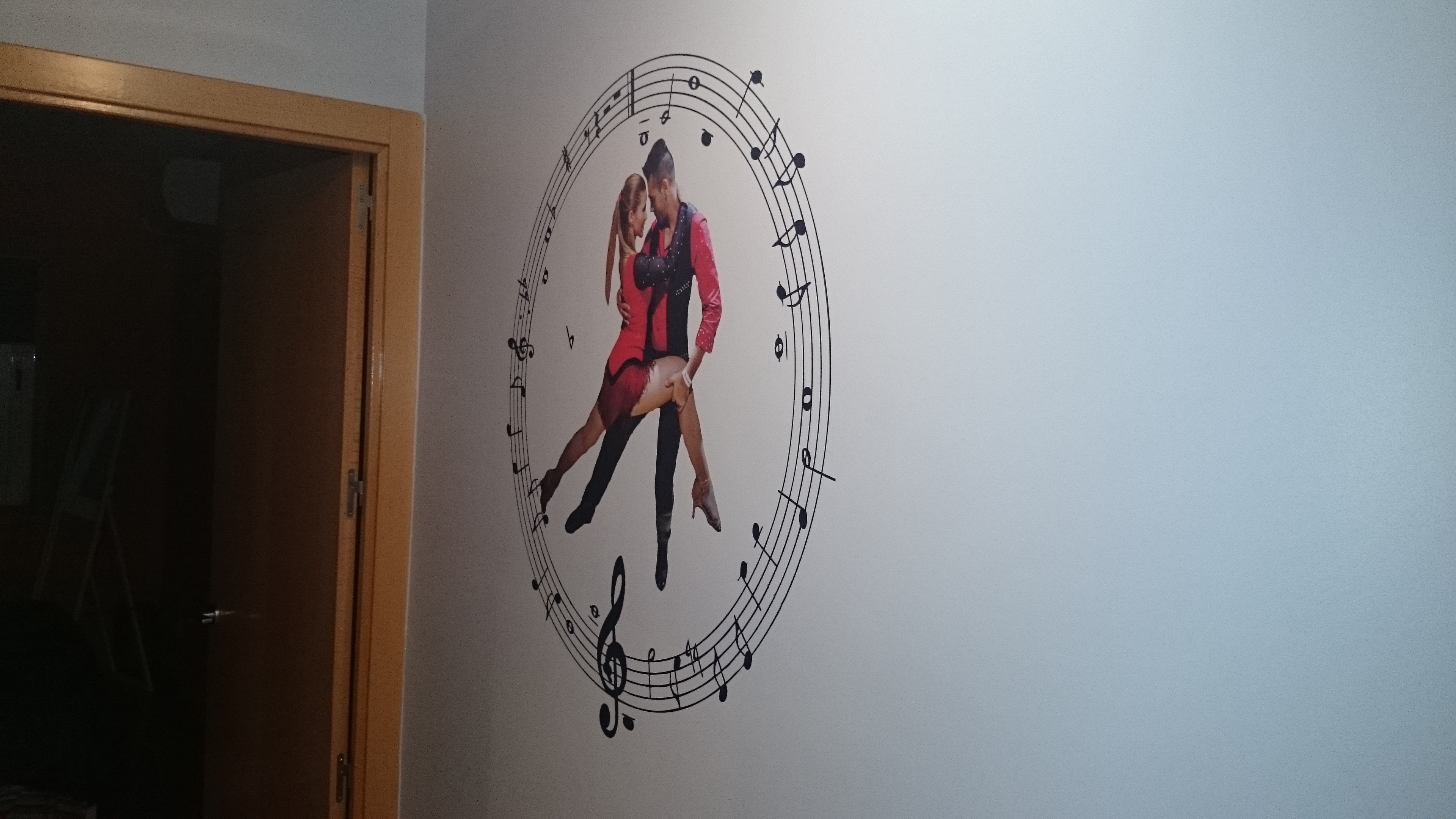 Glasbene note kroži okrasni nalepki - TenStickers