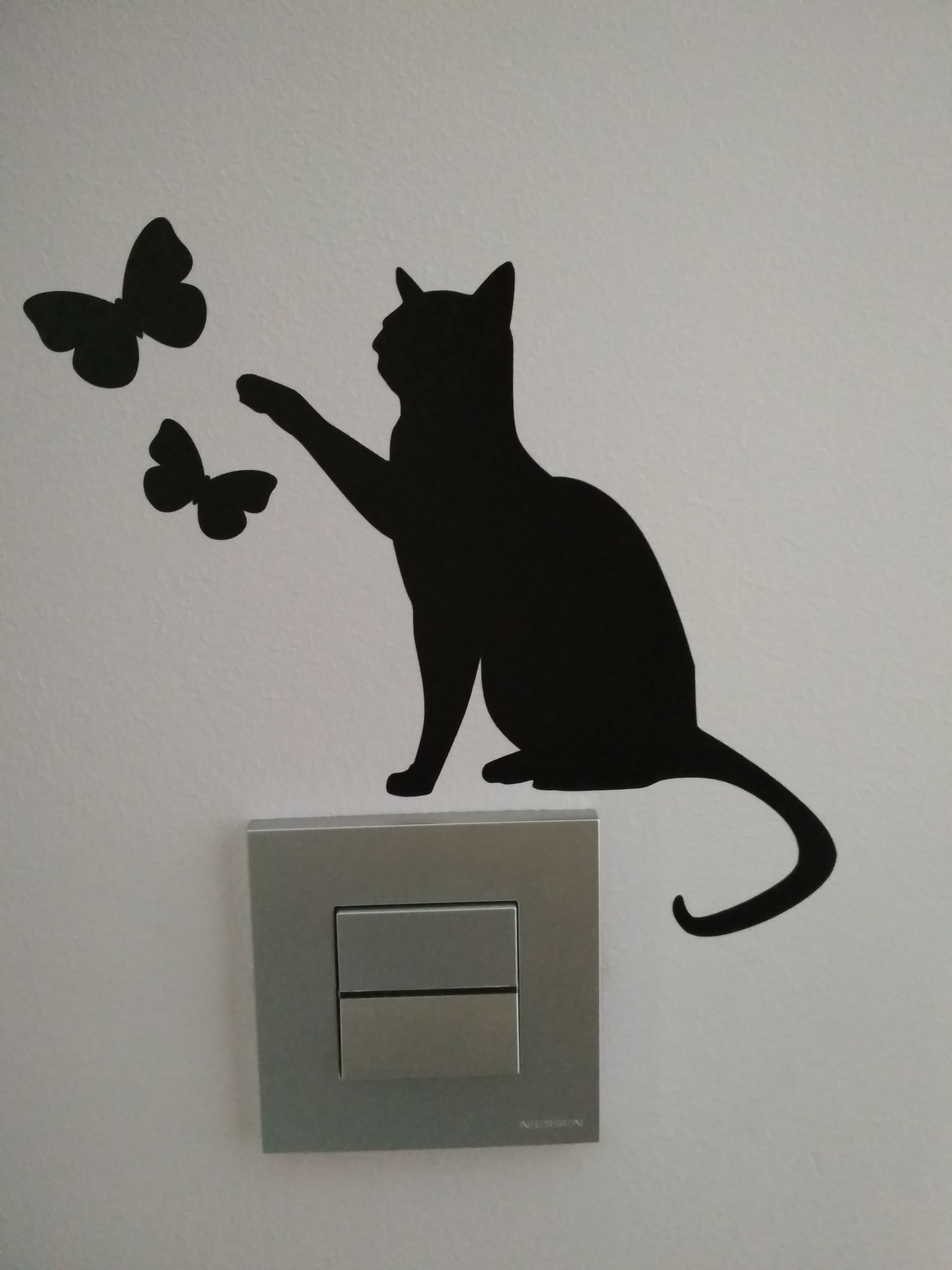 Sticker personnalisable licorne cosmos - TenStickers