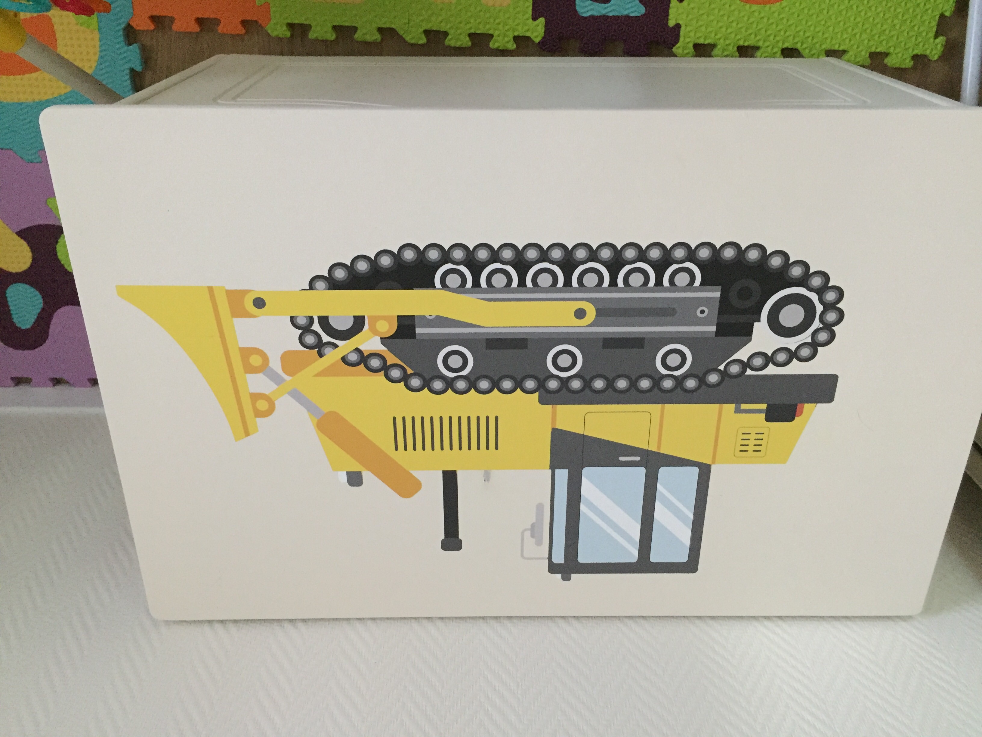 Kids Digger Wall Sticker - TenStickers