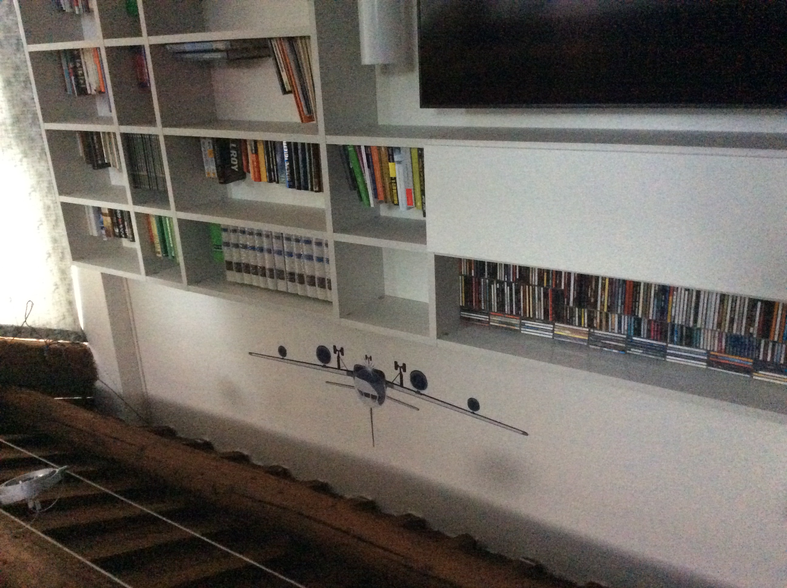 Autocollant mural avion passagers - TenStickers