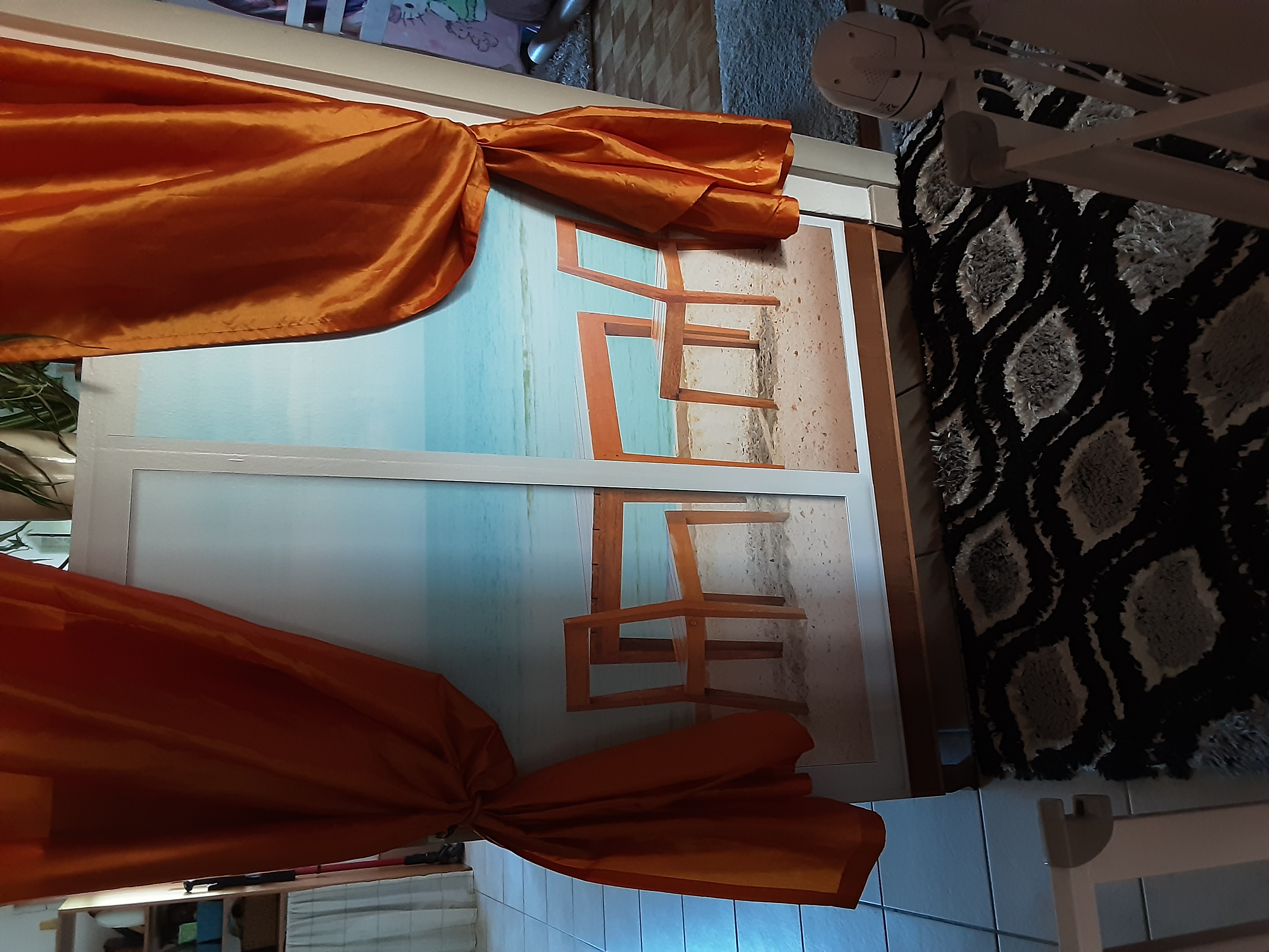 Adesivo terrazza vista mare - TenStickers