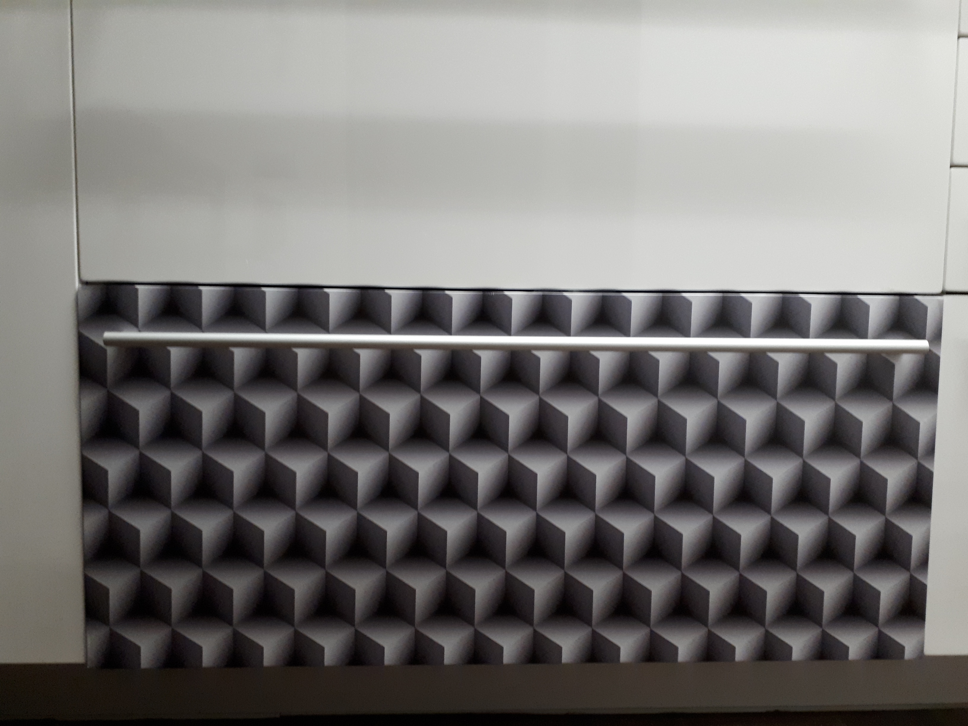 3D Cubes LACK Decal - TenStickers