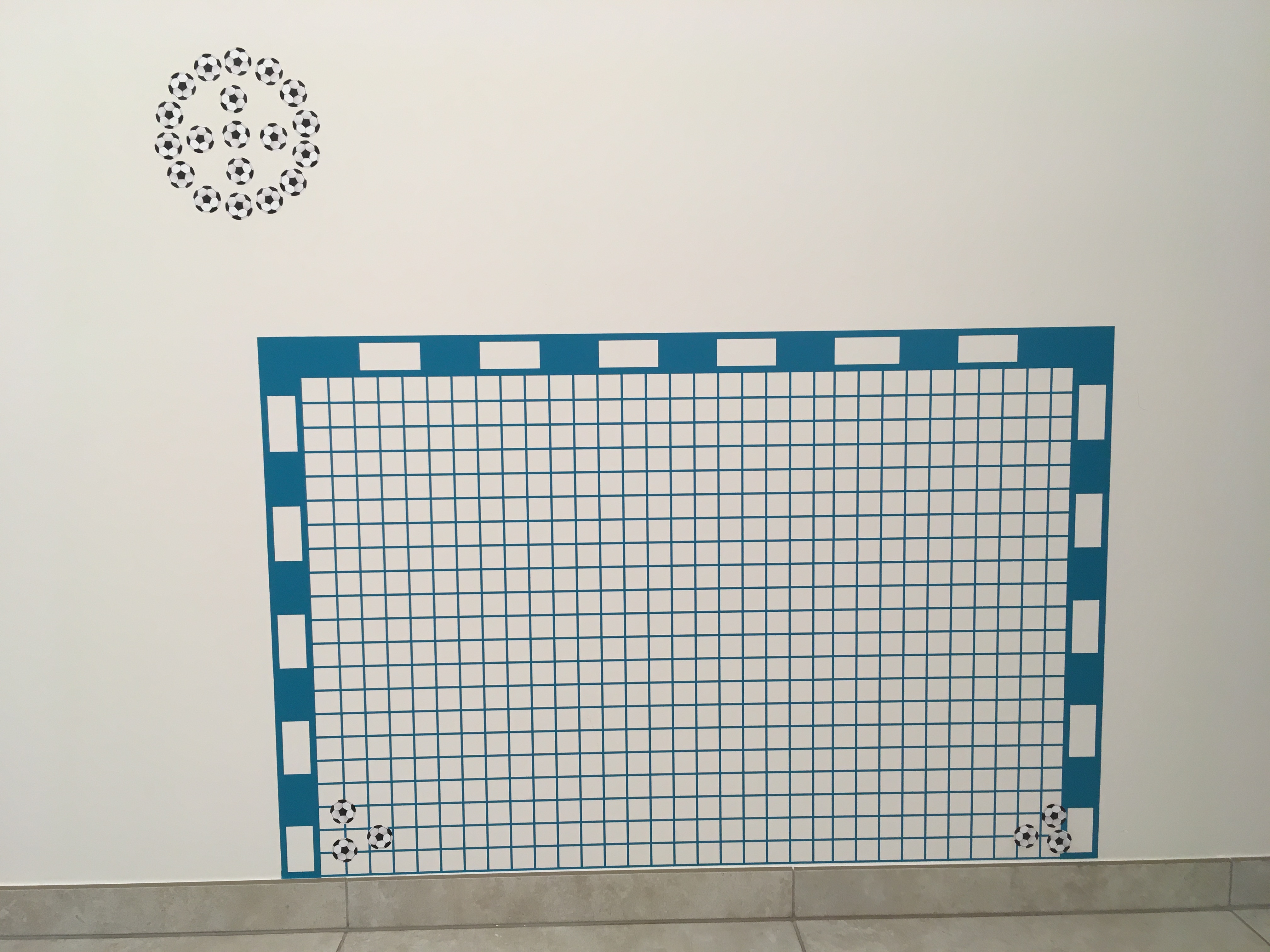 Football Goal Football Wall Sticker - TenStickers