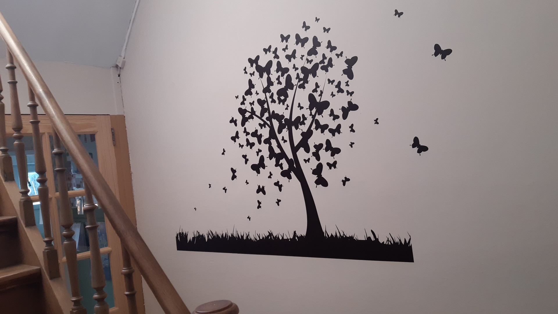 Sticker decorativo silhouette savana - TenStickers