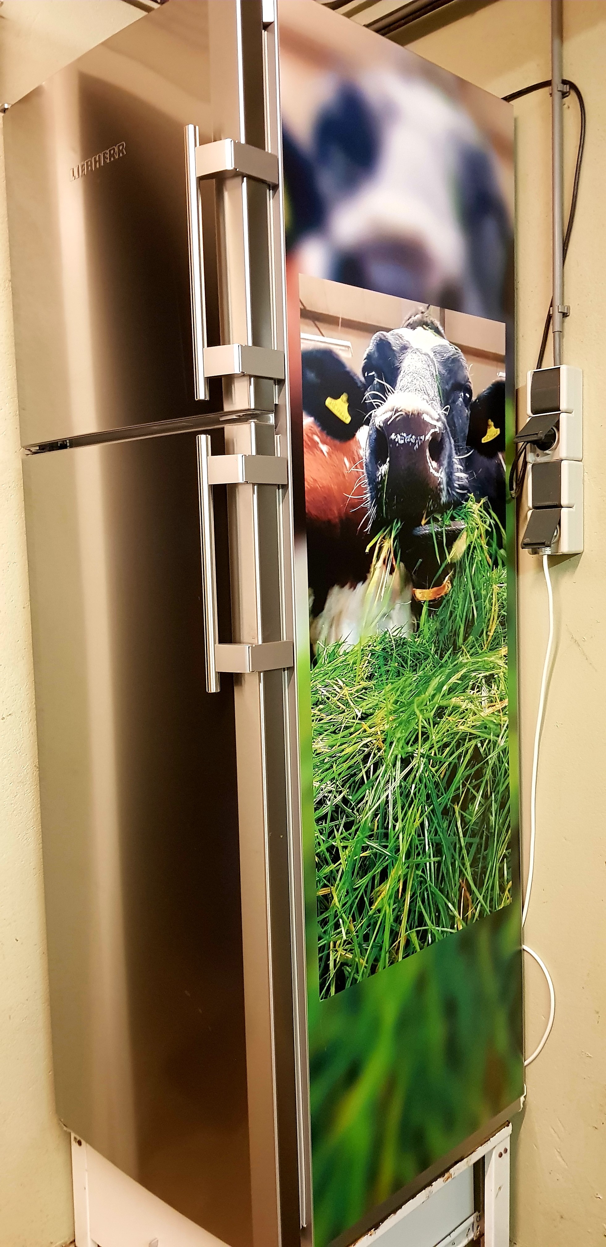 Aanpasbare koelkast sticker - TenStickers