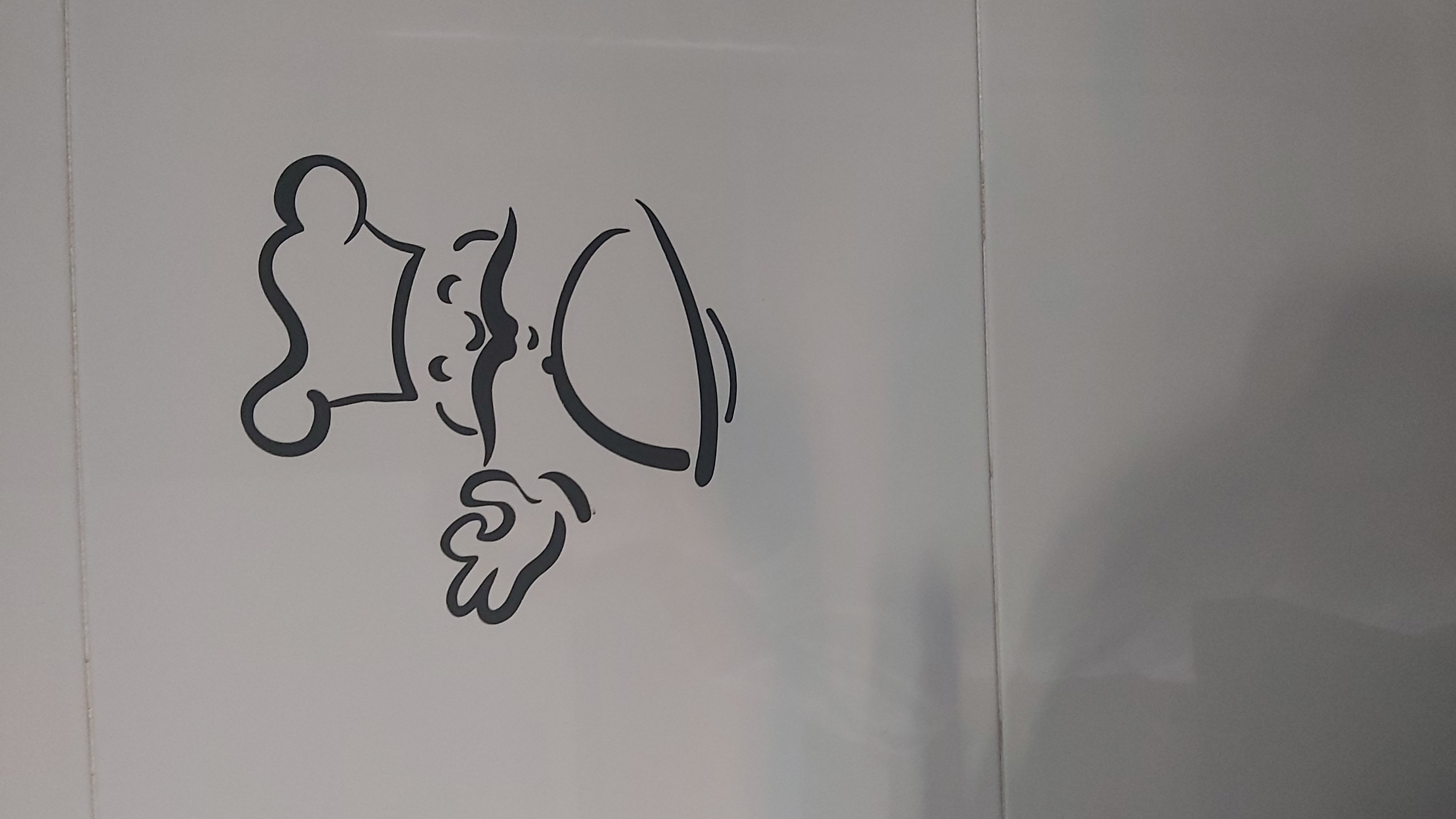 Sticker restaurant d'entreprise chef souriant - TenStickers