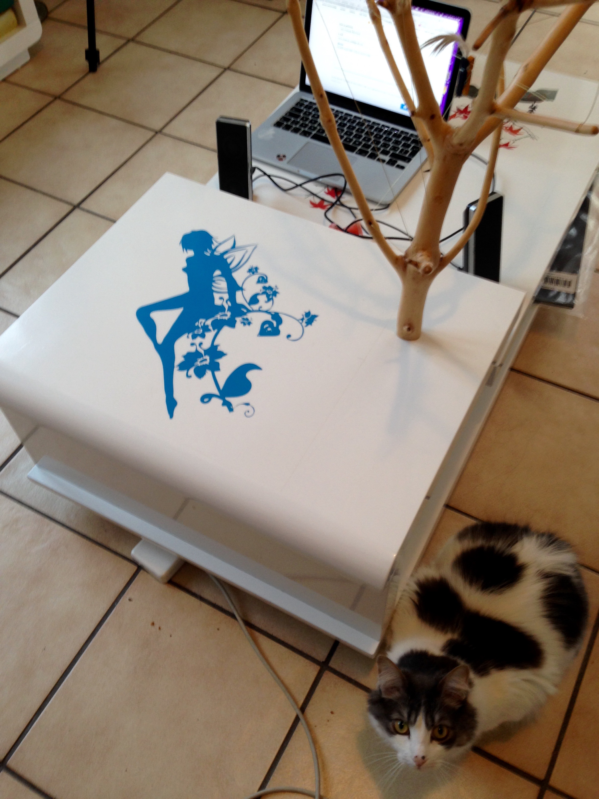 Sticker motivation phrase "Je suis créative" - TenStickers