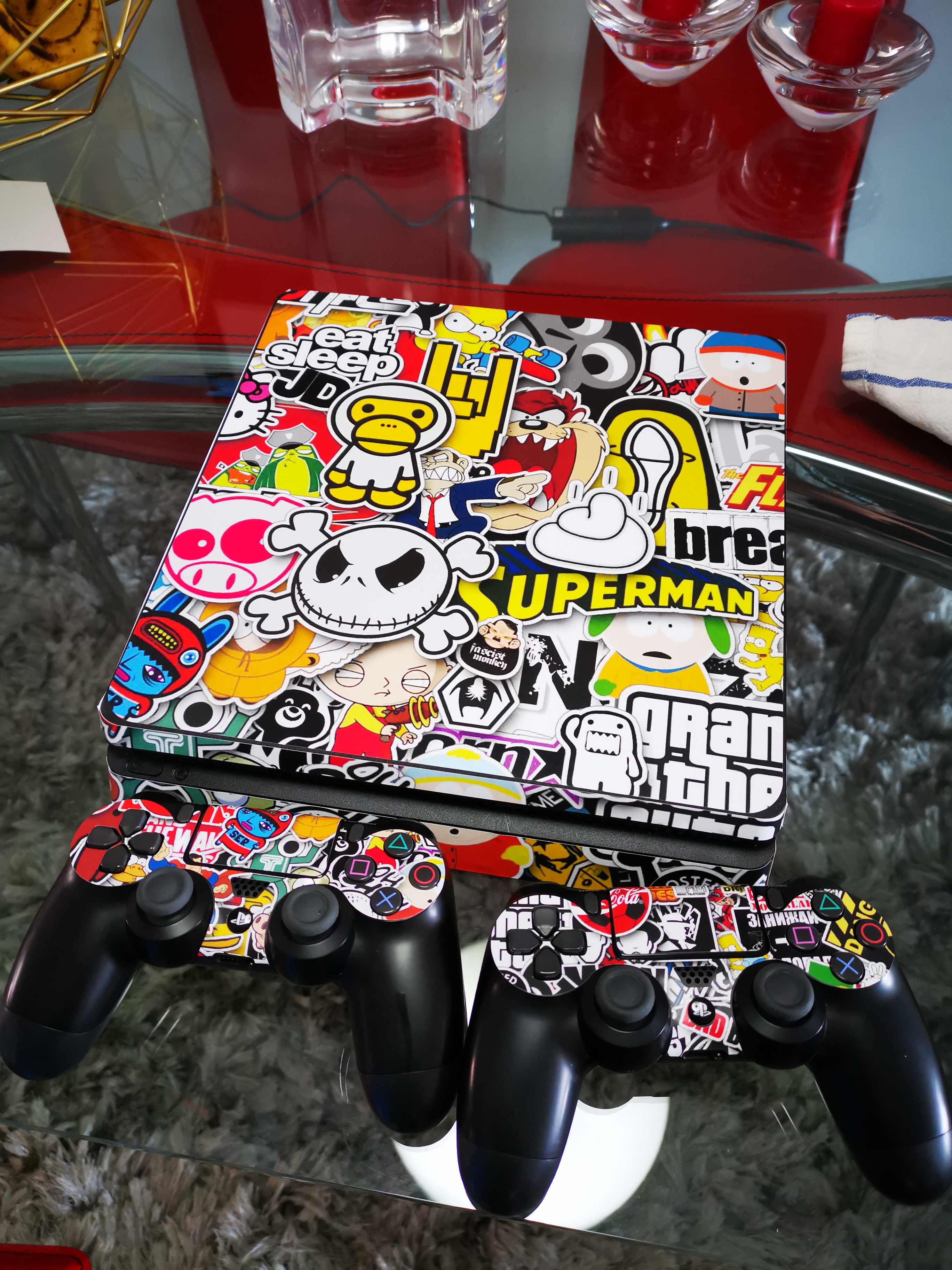 Bomba orijinal duvar sticker - TenStickers