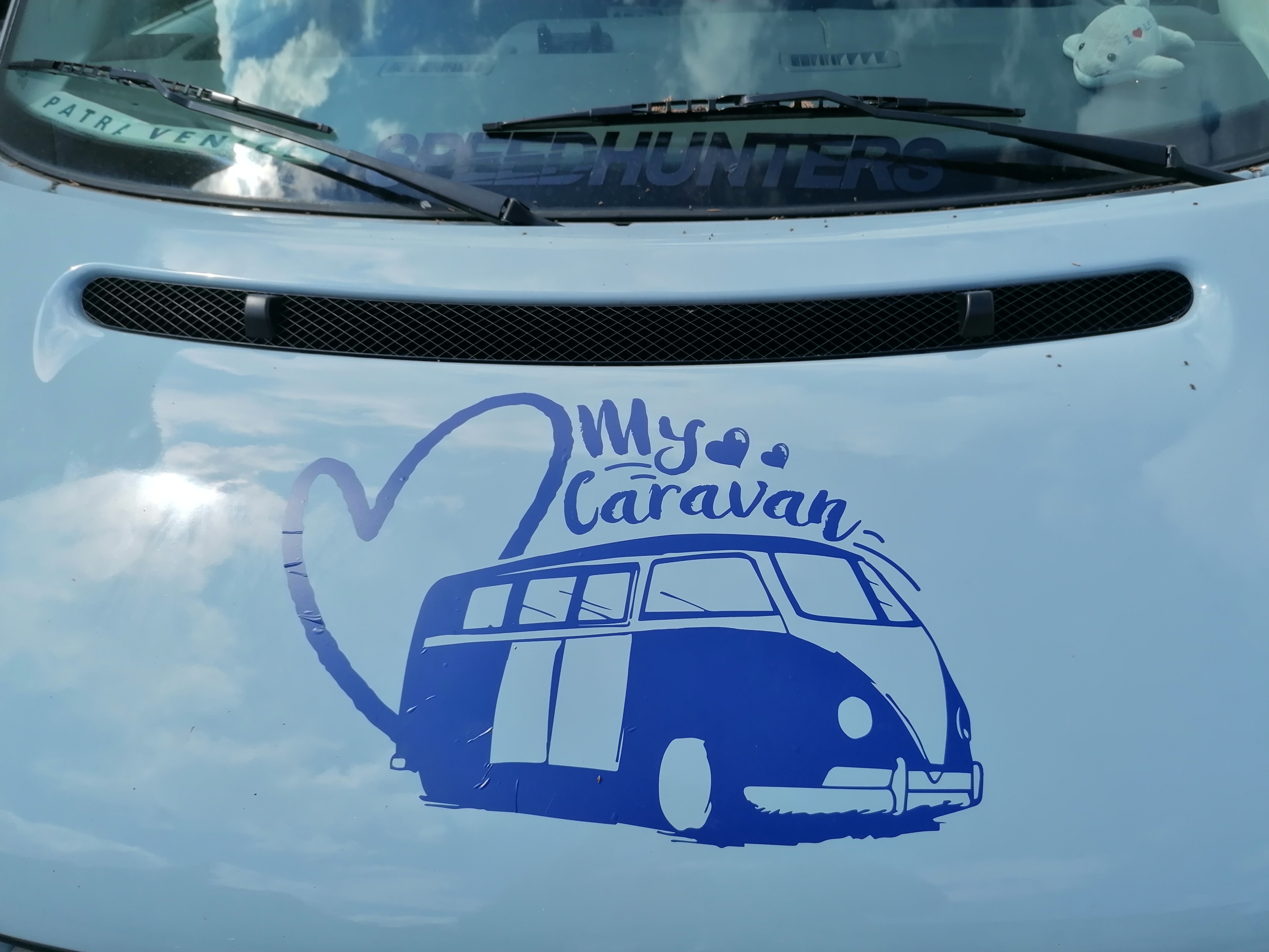 My caravan vehicle vinyl sticker - TenStickers