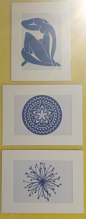 Yoga iconography wall decal - TenStickers