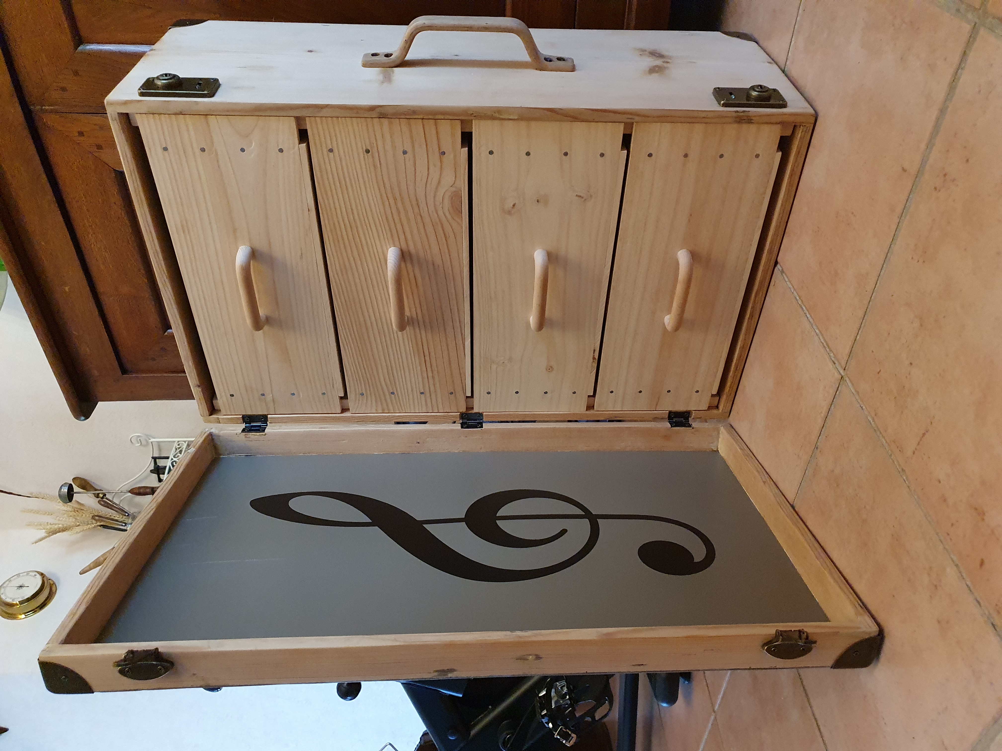 Music Key Sticker - TenStickers