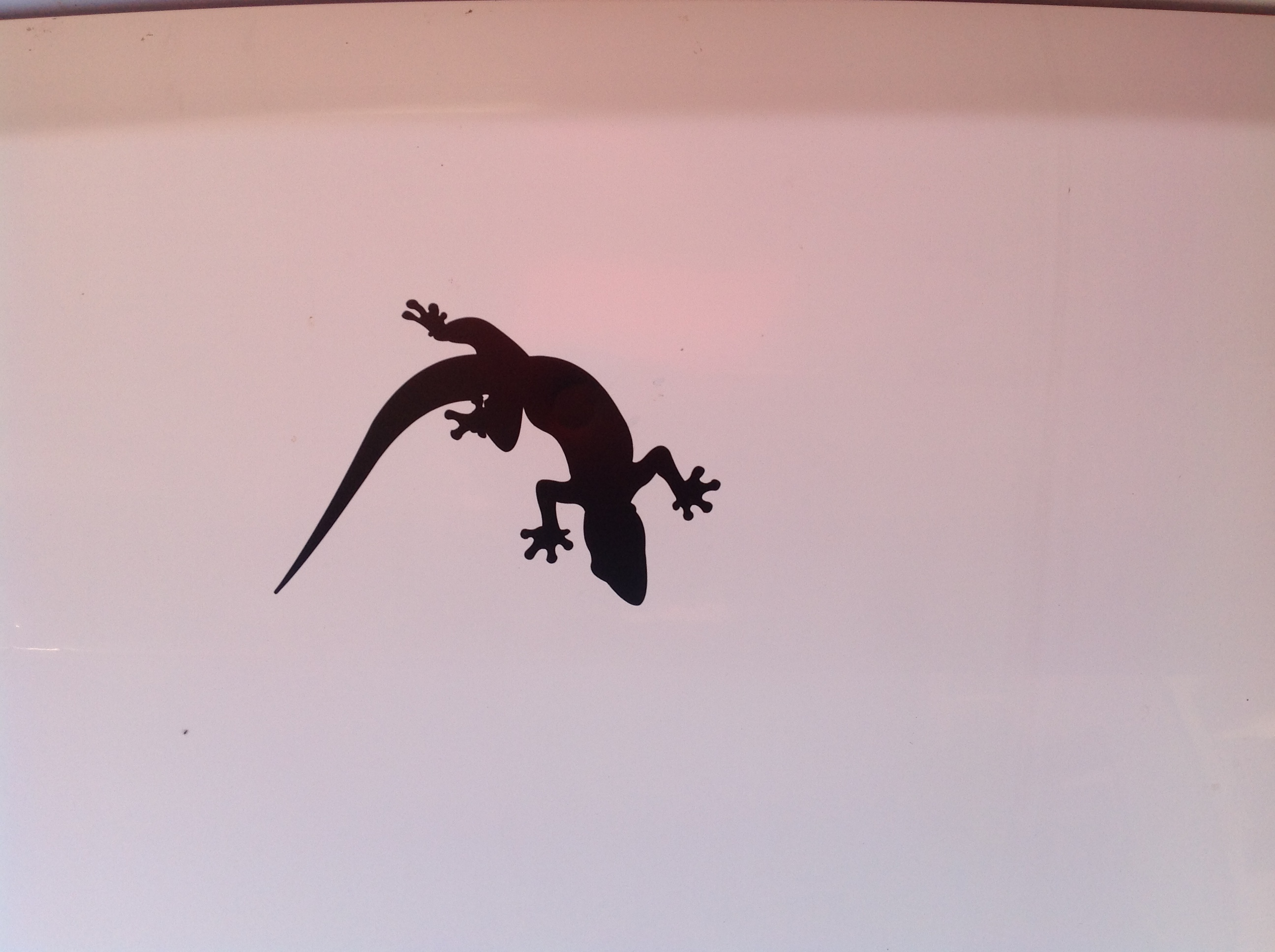Gekko vinyl sticker til bil - TenStickers